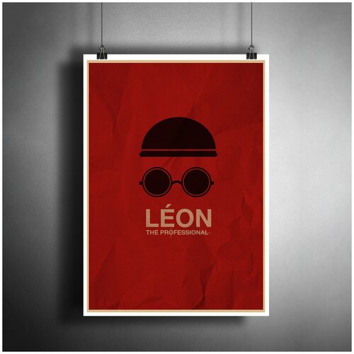 Постер плакат для интерьера кино "LEON - THE PROFESSIONAL (леон)"/ Декор дома, офиса, комнаты A3 (297 x 420 мм)
