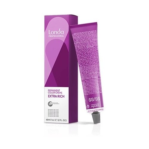 Londa Professional Стойкая крем-краска Londacolor Creme Extra Rich, 5/6 светлый шатен фиолетовый, 60 мл