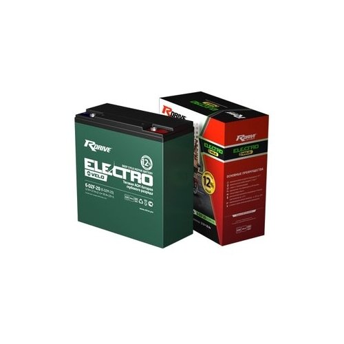 Аккумулятор RDrive ELECTRO Velo 6-DZF-20 (6-DZM-20)