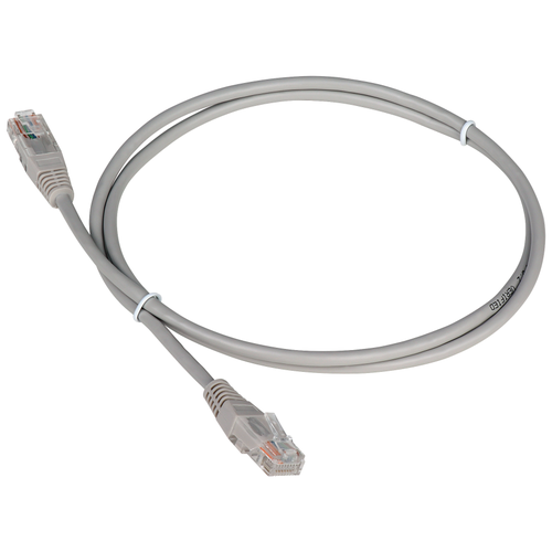 Патч-корд TWT TWT-45-45 RJ-45 (m) - RJ-45 (m) CAT5e U/UTP, 7 м, 1 шт., серый