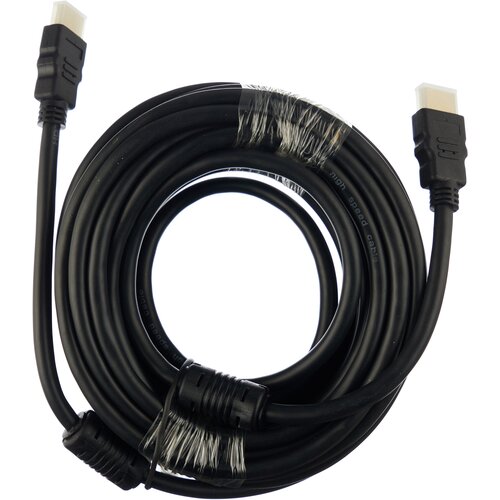 Кабель SmartBuy HDMI - HDMI ver.2.0, 2 фильтра, черный, 10 м