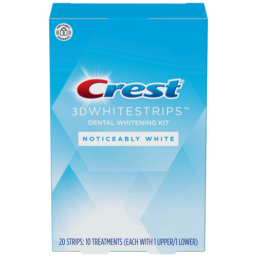 Crest отбеливающие полоски 3D Whitestrips Noticeably White (20шт)