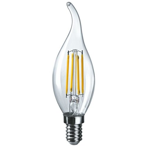Лампа светодиодная филаментная 80 899 OLL-F-FC35-10-230-4K-E14 | код 80899 | онлайт (5шт. в упак.)