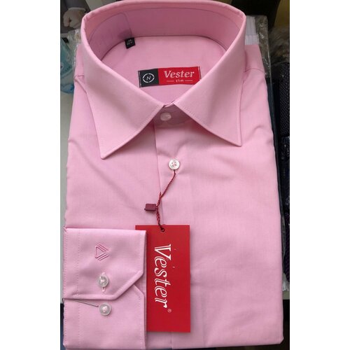 Рубашка Vester, размер 39/176, розовый
