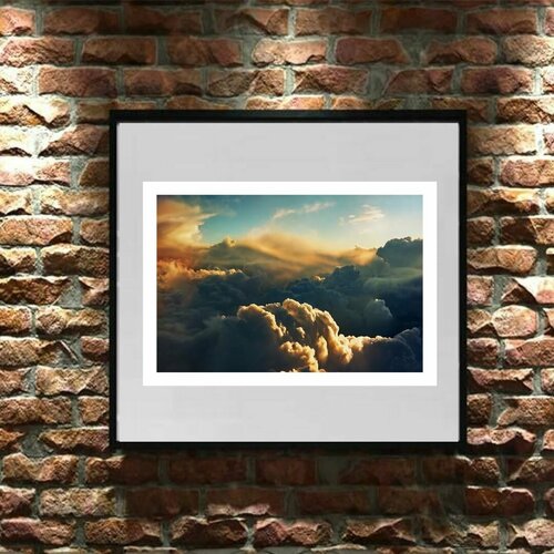 Постер "Объемные облака в небе" Cool Eshe из коллекции "Природа", плакат А4