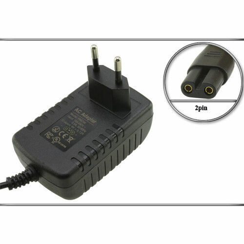 Адаптер (блок) питания 6V, 0.12A, 2pin (CA53, C060012-EU, PN53W), зарядное устройство для BaByliss MT726E и др.