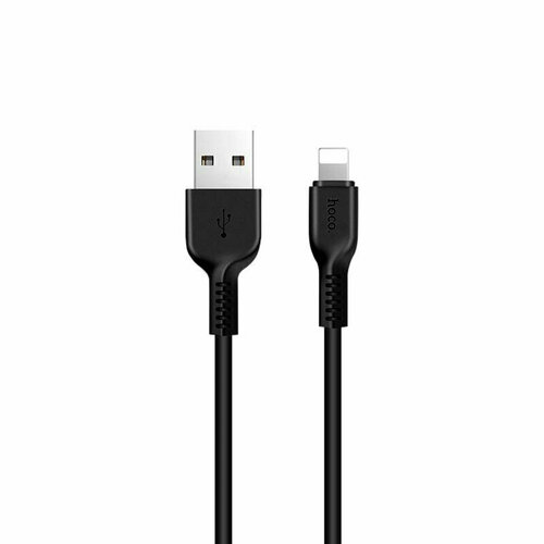 USB кабель HOCO X20 Flash USB - Lightning 2А 2м черный