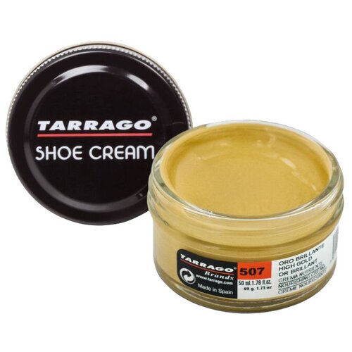 Tarrago Крем-банка Shoe Cream 507 high gold, 50 мл