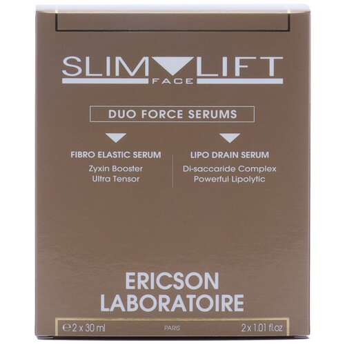 Ericson Laboratoire Набор SLIM FACE LIFT Duo force serums Набор сывороток Дуо Форсе для лица