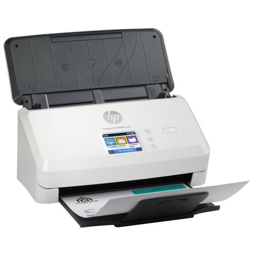 Сканер HP ScanJet Pro N4000 snw1 белый