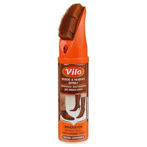 Vilo восстановитель для замши и нубука, коричневый, 200 мл