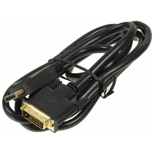 Кабель NingBo DisplayPort (m) - DVI-D Dual Link (m), 1.8 м, черный