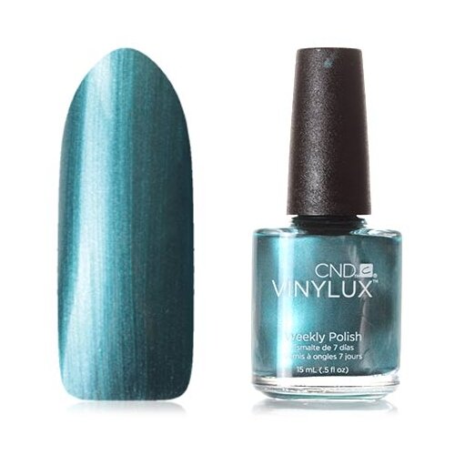 CND Лак для ногтей Vinylux, 15 мл, 255 viridian veil