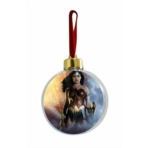 Новогодний ёлочный шар Чудо Женщина, Wonder Woman №1
