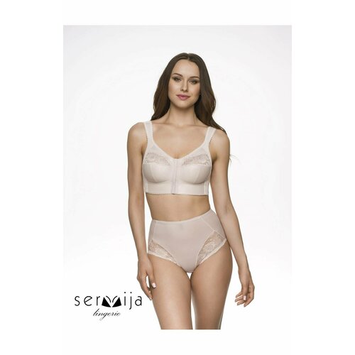 Бюстгальтер Sermija, размер 80F, бежевый