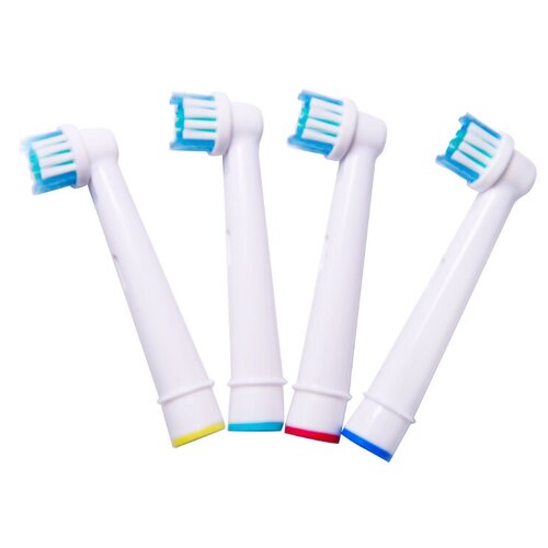 Насадка URM для электрической зубной щетки совместимой с Oral B SB-17A/18/20/25/417/30, 4 шт.