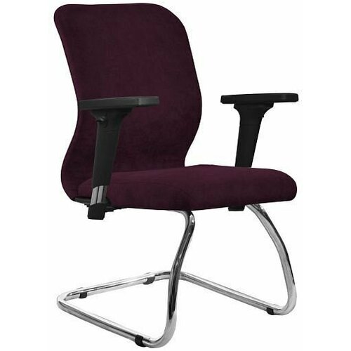 Компьютерное офисное кресло mетта SU-Мr-4/ подл. 200/осн. 007, Сливовое