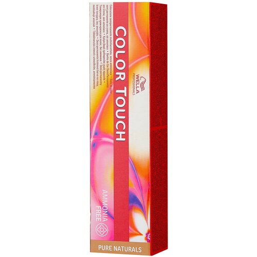 Wella Professionals Color Touch Pure Naturals крем-краска для волос, 8/03 светлый блонд натурально-золотистый, 60 мл