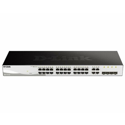 Коммутатор D-Link DGS-1210-28/F1 24G 4SFP