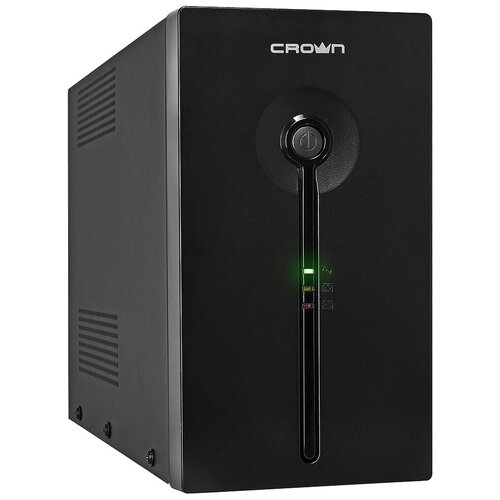 Интерактивный ИБП CROWN MICRO CMU-SP2000EURO USB черный