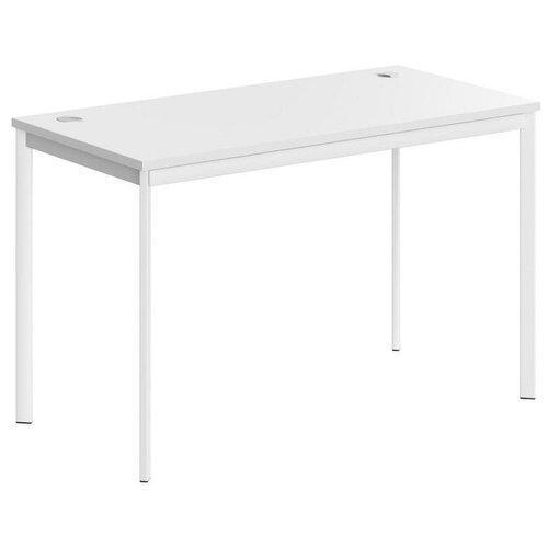 Skyland письменный стол Imago S СП-S, ШхГхВ: 120х60х75.5 см, цвет: белый/белый