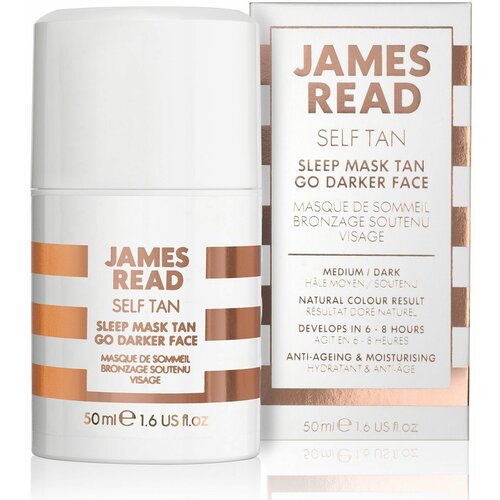 JAMES READ Ухаживающая ночная маска для лица Sleep Mask Face Go Darker