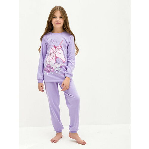 Пижама  Kogankids, размер 104 / 4 года, фиолетовый