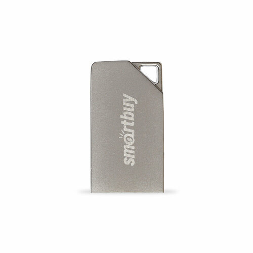 Флеш-накопитель USB 2.0 Smartbuy 64GB MU30 Metal (SB064GBMU30), серый металлик