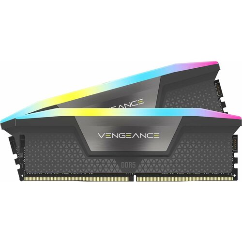 Оперативная память Corsair Vengeance RGB DDR5 - 64 ГБ 5200 MHz (CMH64GX5M2B5200C40K)