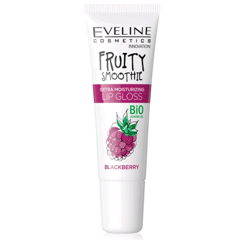 Eveline Cosmetics Блеск для губ Fruity Smoothie, blackberry