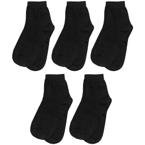 Носки RuSocks 5 пар, размер 18-20, черный