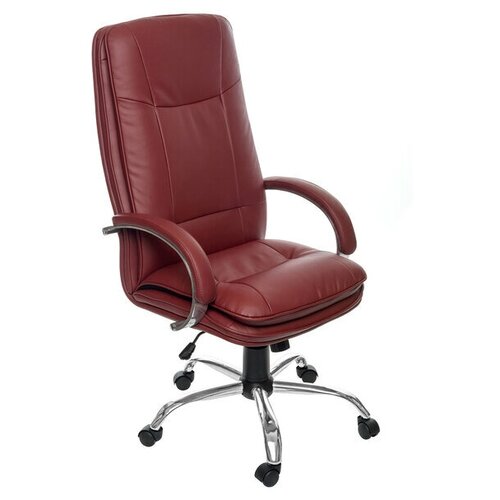 Компьютерное кресло Роскресла Импульс-2 офисное, обивка: экокожа, цвет: бордовый