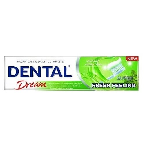 Зубная паста "Экстрасвежесть" Dental Dream Rubelia, 100 мл