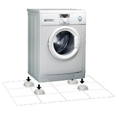 Ножки для стиральной машинки / Подставки под ножки антивибрационные / Подставки для стиральных машин и холодильников