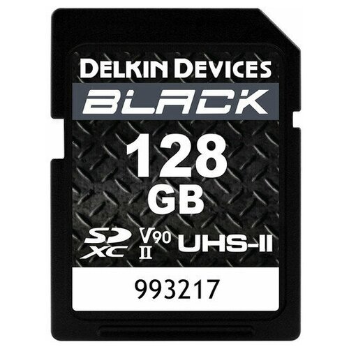 Карта памяти Delkin Devices Black Rugged SDXC 128GB UHS-II V90