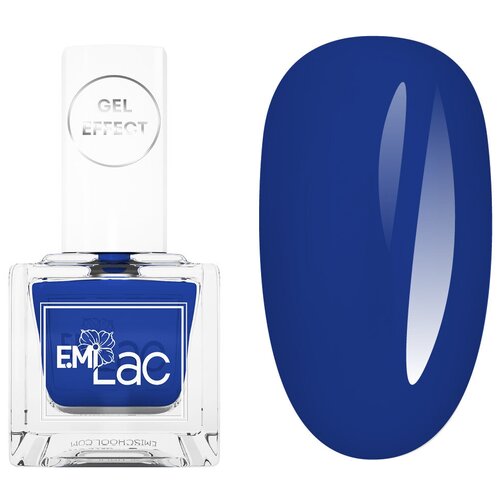 E.Mi лак для ногтей Gel Effect Основная коллекция, 9 мл, 041 Настоящий синий