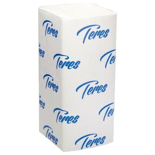 Полотенца бумажные Teres Комфорт Эко белые двухслойные Т-0221, 20 уп., белый