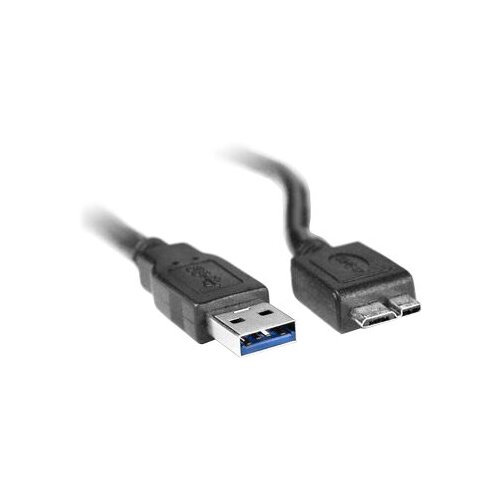 Mirex USB - microUSB (13700-AMCR10U3), 1 м, черный