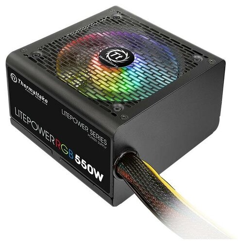 Блок питания Thermaltake Litepower RGB 550W (230V) черный