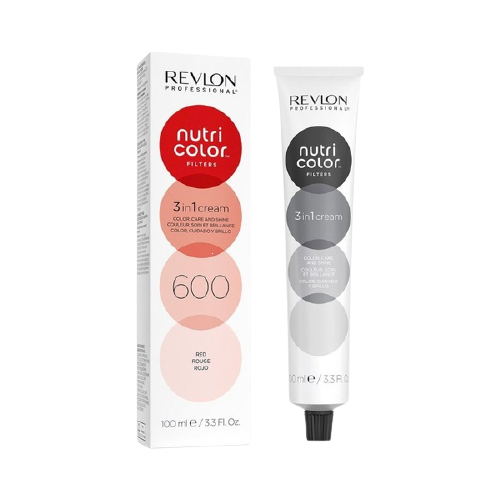 Revlon Professional Краситель прямого действия Nutri Color Filters 3 In 1 Cream, 600 red, 100 мл
