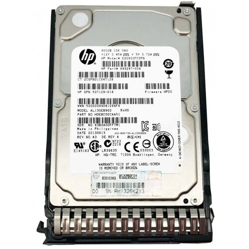 Жесткий диск HP 689287-004 146Gb SAS 2,5" HDD