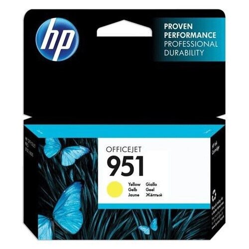 HP Картридж струйный HP 951 CN052AE желтый (700стр.) для HP HP OJ Pro 8610/8620