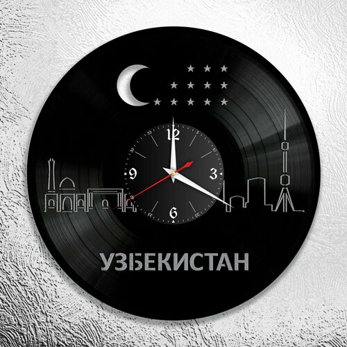 Настенные часы с изображением Узбекистана