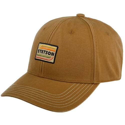 Бейсболка STETSON, размер OneSize, коричневый