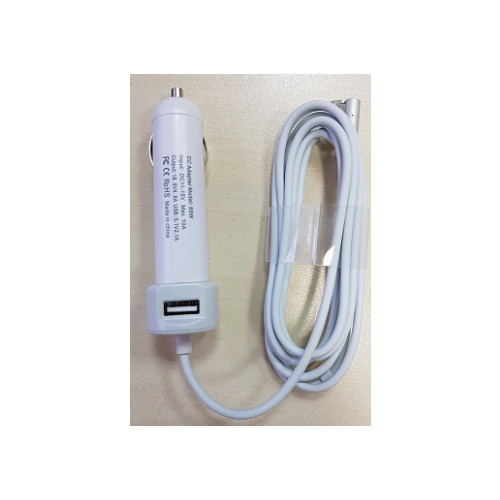 Автомобильная зарядка для ноутбука Apple MagSafe, 85W для A1260, A1261, A1286, A1297 (18.5V, 4.6A)