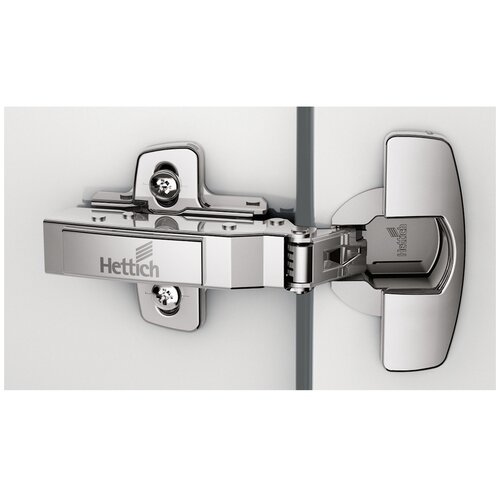 Петля Hettich Sensys 8645i TH52, 2 шт., вид петли: накладная, D: 3.5 см, серебристый