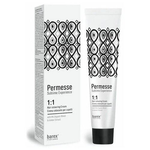 Barex Permesse Sublime Experience Крем-краска, 8.0 светлый блондин натуральный, 100 мл