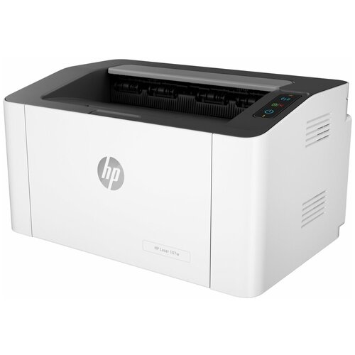 Принтер лазерный HP Laser 107w, ч/б, A4, белый