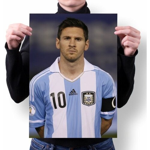 Плакат Лионель Месси, Lionel Messi №35, А4