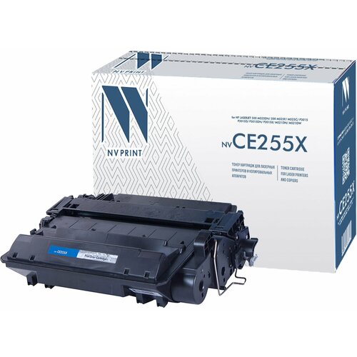 Картридж лазерный NV PRINT (NV-CE255X) для HP LaserJet P3015d/P3015dn/P3015x, ресурс 12500 стр.